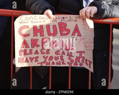 Middlesbrough fans arrive for the Sky Bet Championship match between ...