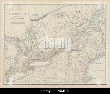 British map of the United States of North America, including British ...