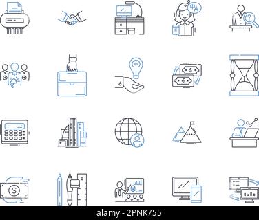 Mutual agreement line icons collection. Consensus, Accord ...