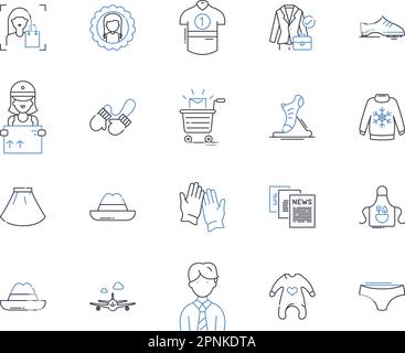 Standardization line icons collection. Uniformity, Consistency ...