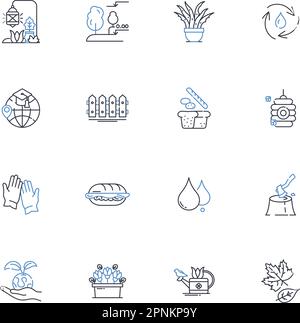 Agroforestry linear icon Stock Vector Image & Art - Alamy