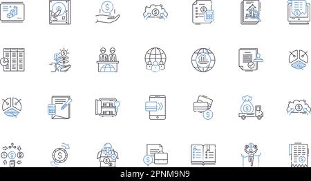 KPIs line icons collection. Metrics, Objectives, Targets, Performance, Indicators, Dashboards ...