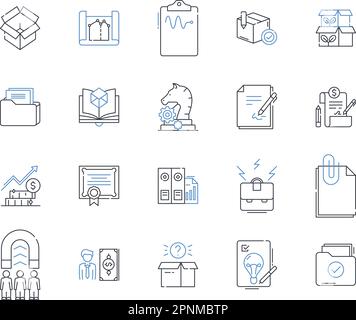 Form line icons collection. Input, Layout, Fields, Format, Structure, Template, Design vector ...