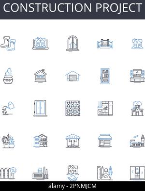 Rebranding effort line icons collection. Revamp, Refresh, Renovation ...