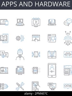 History line icons collection. Autonomy, Sovereignty, Freedom, Rights, Liberties, Privileges ...