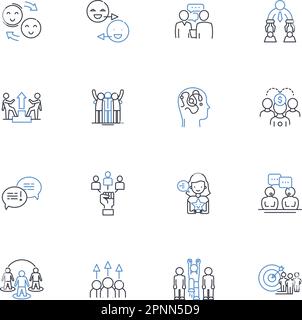 Organizing and arranging line icons collection. Neatness, Tidiness ...