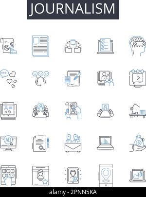 Reporting position line icons collection. Analytics, Data, Metrics, Insights, Reporting ...