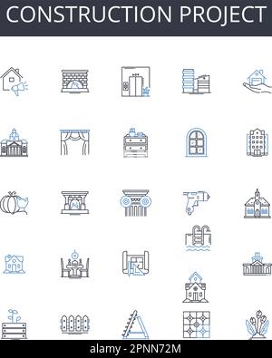 Rebranding effort line icons collection. Revamp, Refresh, Renovation ...