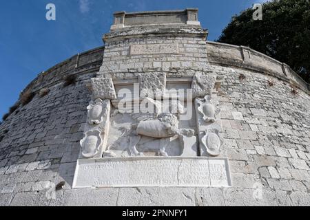Coat of arms, Zadar, Zadarska, Croatia Stock Photo - Alamy