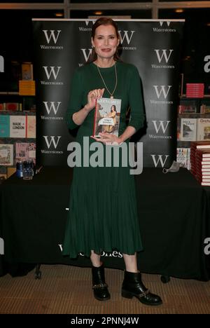 Geena Davis attends a signing of her new memoir Dying Of Politeness at ...