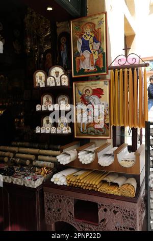 Corfu, Easter, religious items Stock Photo - Alamy