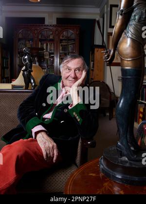 Barry Humphries on his 87th birthday Stock Photo - Alamy