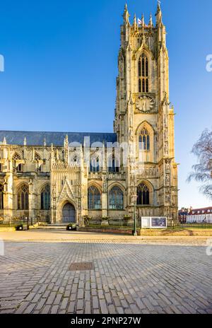 Beverley Minster is a large, historic church located in Beverley ...