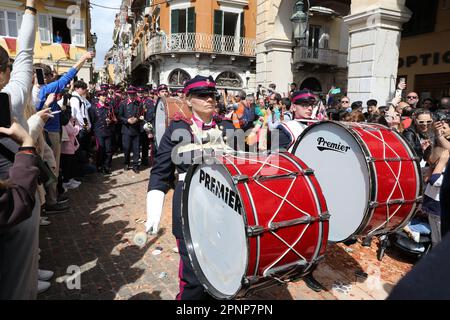 Corfu Easter celebration Stock Photo - Alamy