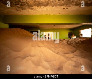 Al Madam is a deserted village in Dubai. Time and sand have overrun the ...