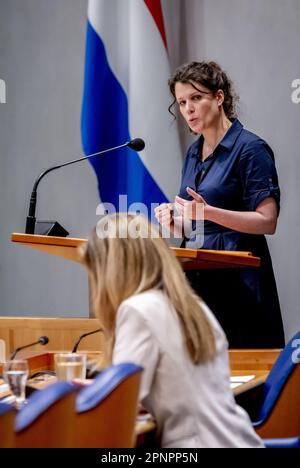 THE HAGUE - Anne Kuik CDA during a plenary debate in the House of ...