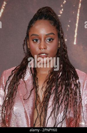 Crystal Clarke attends film premiere of 'Empire of Light' during the ...