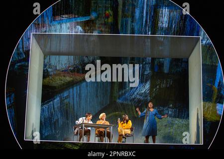 l-r: Chanáe Curtis (Girlfriend 1), Idunnu Münch (Girlfriend 3), Nadine ...