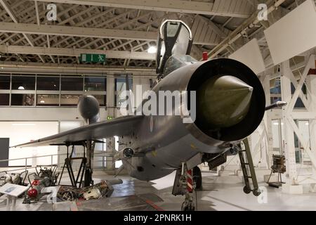 British Aircraft Corporation Lightning F6 fighter Stock Photo - Alamy