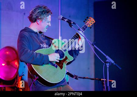 Italy 12 April 2023 Finnegan Tui - opening act Fink - live at Arca ...