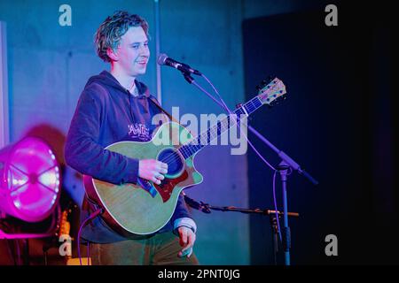 Italy 12 April 2023 Finnegan Tui - opening act Fink - live at Arca ...