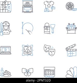 iteration and iterative process line icon, vector Stock Vector Image & Art - Alamy
