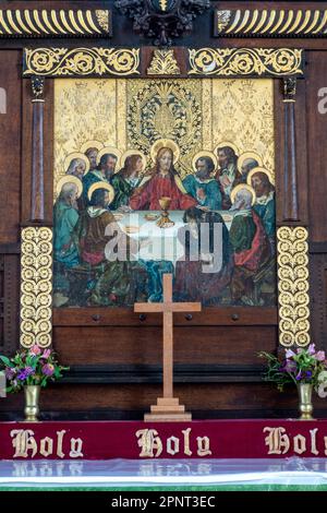 St Mary the Virgin Church Parham, Suffolk Stock Photo - Alamy