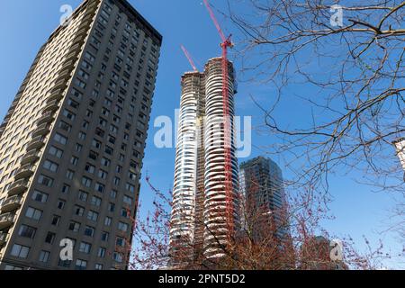 The landmark Butterfly building, nearing its 57-storey height, is seen ...