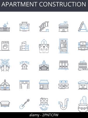 Office expansion line icons collection. Expansion, Horizon, Growth ...
