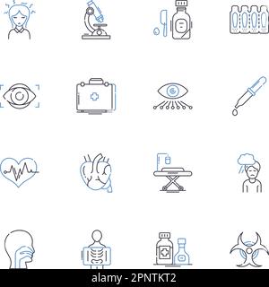 Preventative care line icons collection. Wellness, Prevention, Health ...