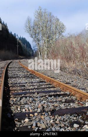Old Oregon Railway Stock Photo - Alamy