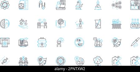 Physical examination linear icons set. Assessment, Inspection ...