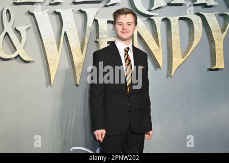 Noah Matthews attending the world premiere of Peter Pan & Wendy, at the ...
