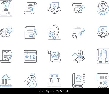 Supply line icons collection. Inventory, Production, Stock, Logistics ...