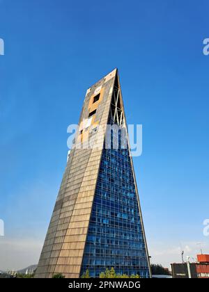 Mexico City, Mexico - Apr 06 2023: The Insignia Tower or Torre Banobras ...