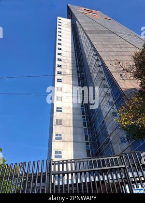 Mexico City, Mexico - Apr 06 2023: The Insignia Tower or Torre Banobras ...