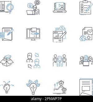 Quality standards line icons collection. Excellence, Compliance ...