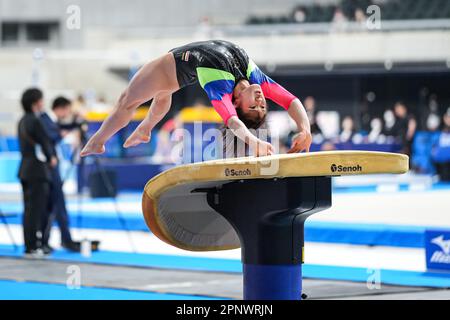 Tokyo, Japan. 20th Apr, 2023. Shoko Miyata Artistic Gymnastics : The ...