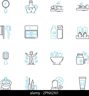 Graceful linear icons set. Elegance, Poise, Fluidity, Delicate, Subtle ...