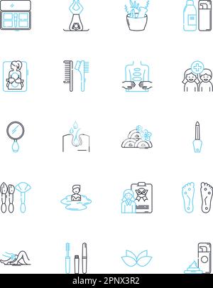 Performing arts linear icons set. Theatre, Dance, Music, Improv, Acting ...