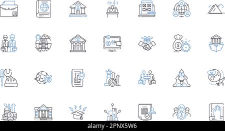 Order line icons collection. Command, Directive, Arrangement ...