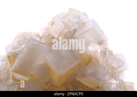 limestone cubes isolated on the white background Stock Photo - Alamy