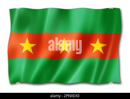 Ewe people ethnic flag, Africa. 3D illustration Stock Photo - Alamy