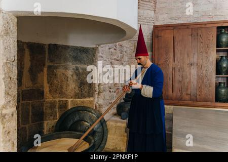 Istanbul, Turkey - January 2023 Interiors and exhibits in Topkapi ...