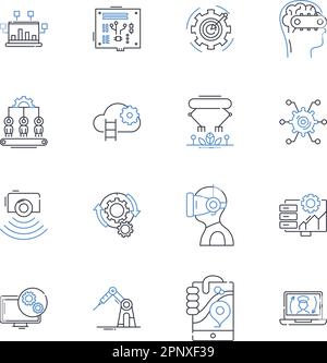 Interface line icons collection. Intuitive, Responsive, Modern, Sleek, Streamlined, Interactive ...