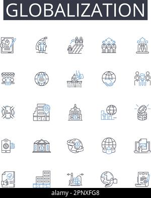 Incident response line icons collection. Attack, Breach, Containment ...