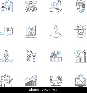 data continuous analysis icon, visualization infographic, improvement ...