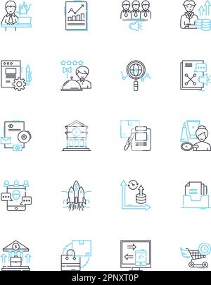 Coins linear icons set. Mint, Numismatics, Numismatist, Currency ...