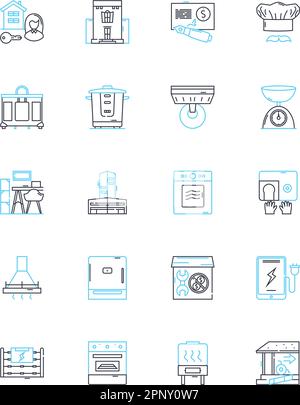 Kindness linear icons set. Empathy, Compassion, Generosity, Benevolence ...