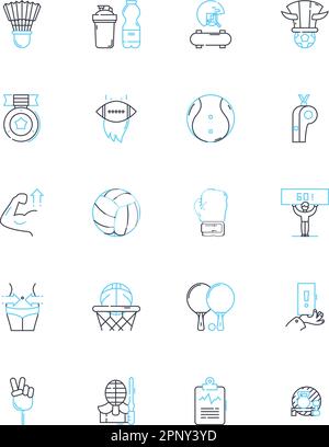 Body psychotherapy linear icons set. Embodiment, Movement, Sensation ...